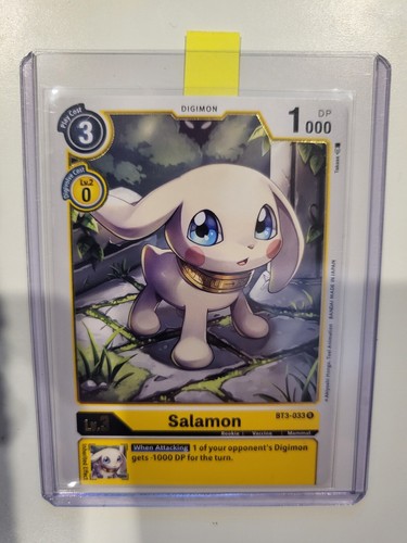 SALAMON BT3-033 DIGIMON TCG ENGLISH SPECIAL BOOSTER V.1.5 RARE NM/M ...