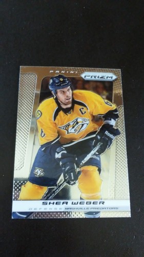 2013-14 Panini Prizm #163 Shea Weber NASHVILLE PREDATORS base card 85 ...