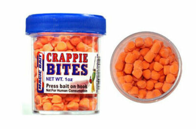 1 Oz Jar Magic Bait Crappie Bites Fishing Dough Baits Orange 05-12 | eBay
