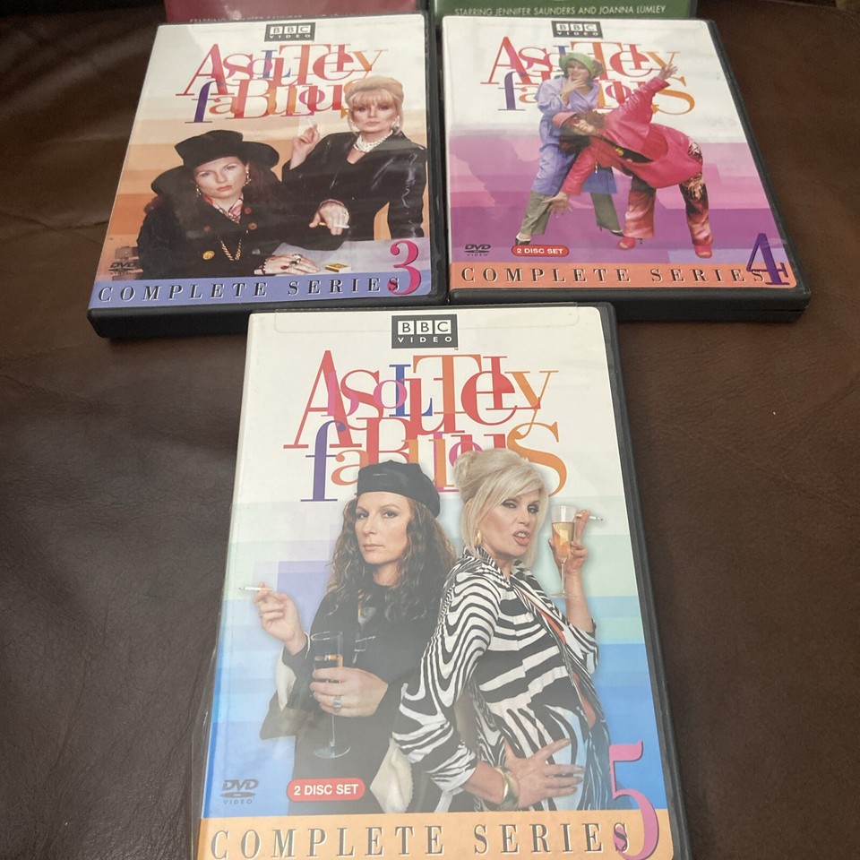Lot Of Absolutely Fabulous - The Complete Series: Series 1-5 DVDs; 1993 ...