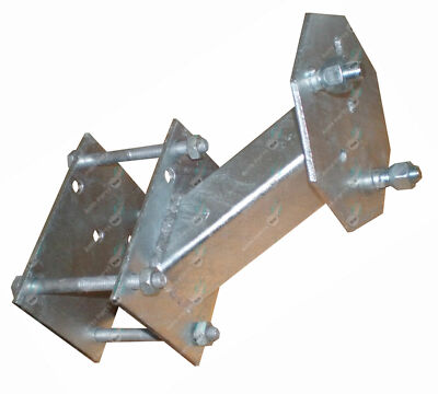 GALVANISED Trailer Spare Wheel Carrier Holder Camper Caravan Boat ...