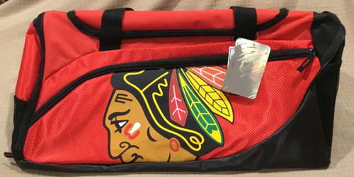 Chicago Blackhawks Duffle Bag Gym Swimming Carry On Travel Luggage Tote ...