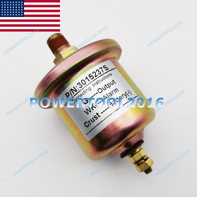 New Oil Pressure Sensor 3015237 3015237S Single Pol Transducer for ...