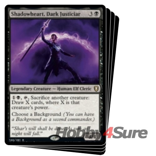 Shadowheart, Dark Justiciar X4 MTG Commander Legends: Battle For Baldur ...