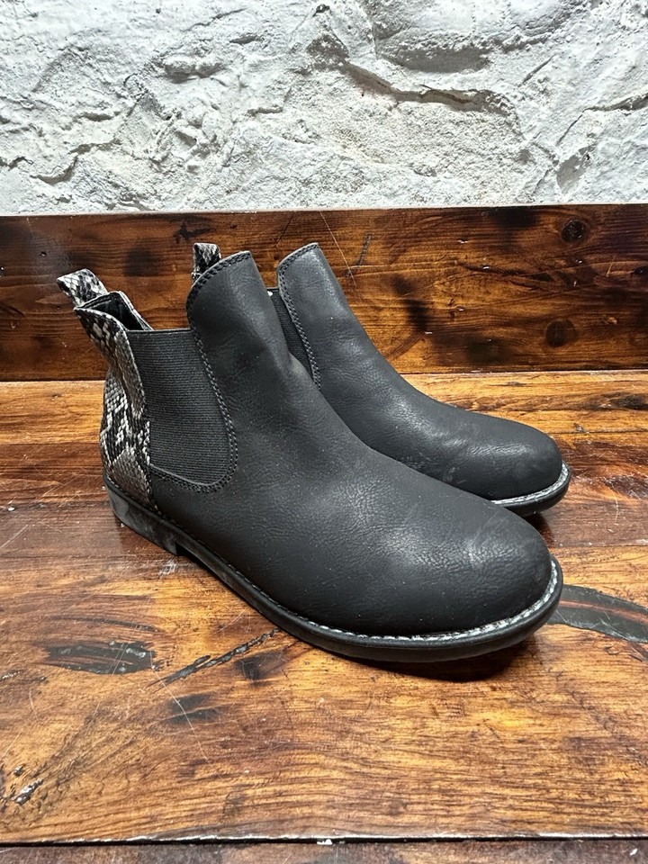 Seven Dials Womens Shoes Ankle Boots Block Heel Bootie Black 9M | eBay