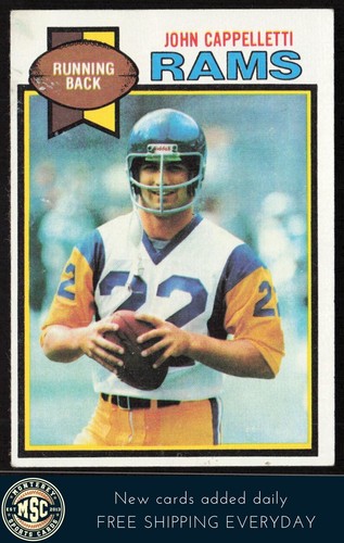 John Cappelletti 1979 Topps #18 Los Angeles Rams | eBay
