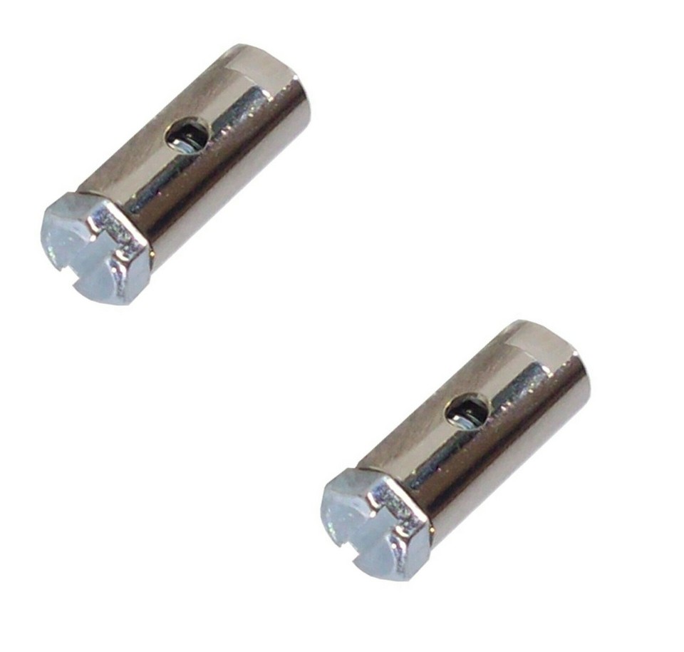 2x Universal Adjustable Cable Barrel Clamp Adjuster Bike Motorcycle ...