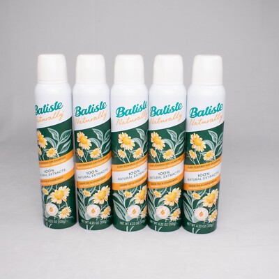5X Batiste Naturally Plant Powered Dry Shampoo Green Tea And Chamomile ...