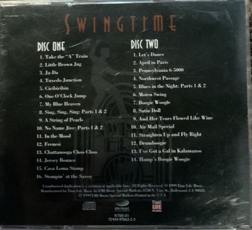Time Life Music THE Swing Era (2 CD SET) SWINGTIME | eBay