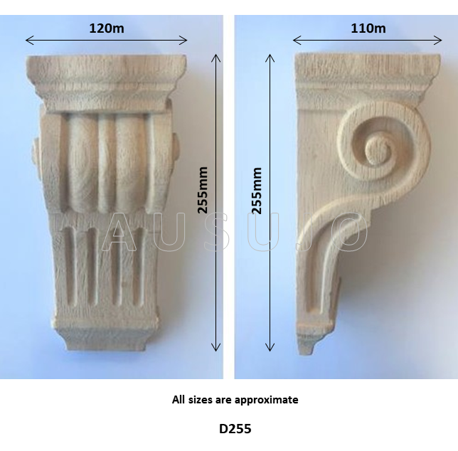 Corbels Wooden Corbel Wood Timber Carved Corner Supports Raw | eBay ...