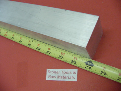 1-1/2" X 1-1/2" ALUMINUM 6061 T6511 SQUARE BAR 24" long Solid Extruded ...