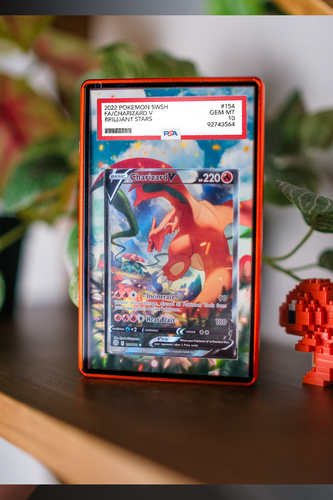 Charizard V Alt Art PSA CGC Beckett | Display Case Extended Art for ...