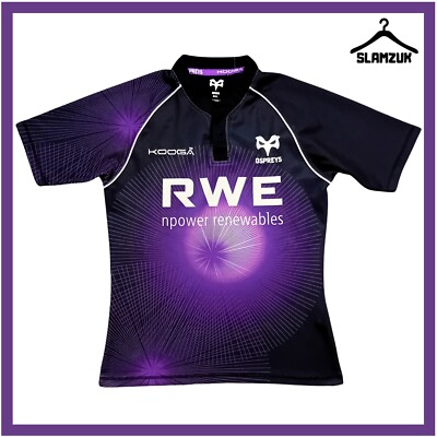 Ospreys Rugby Union Shirt Kooga Small Training Kit Swansea Wales 2011 ...