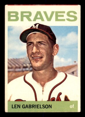 1964 Topps Baseball #198 Len Gabrielson VG *e3 | eBay