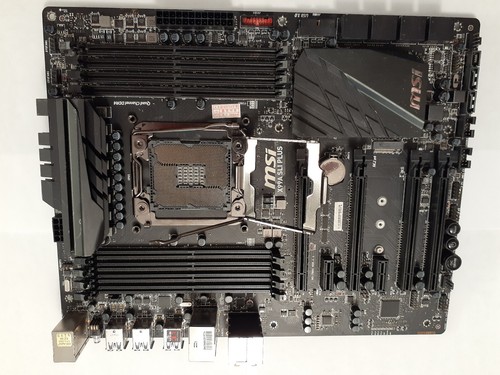 MSI X99A SLI Plus LGA 2011-3 Intel Motherboard | eBay