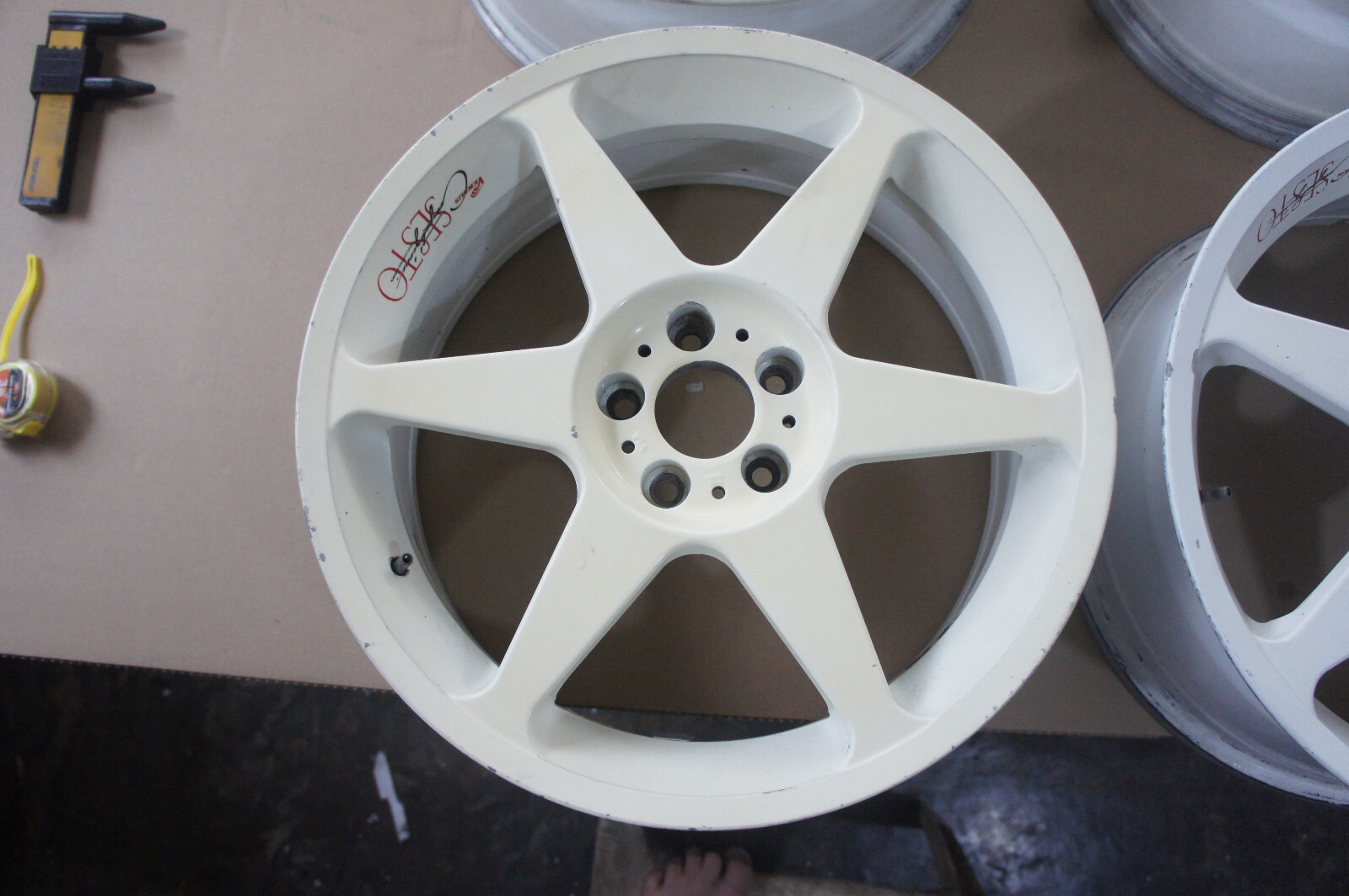 JDM 17" Vesta Sesto Comp 6spoke wheels for vw st205 gc8 impreza wrx ...