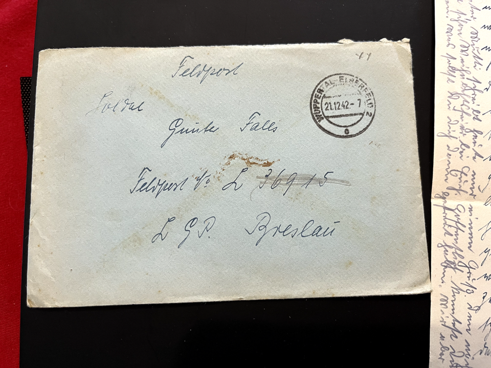 WWII WW2 German Soldiers Military Feldpost mail cover envelope | eBay