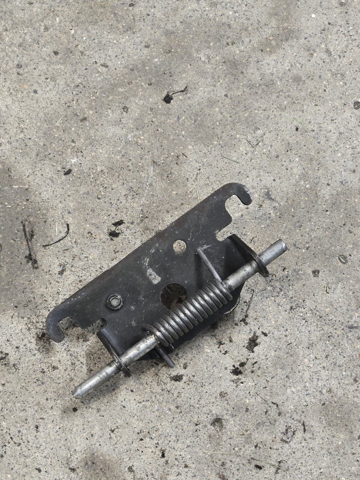 MTD 17032A chute deflector adapter with pin and spring 747-0710A 732 ...