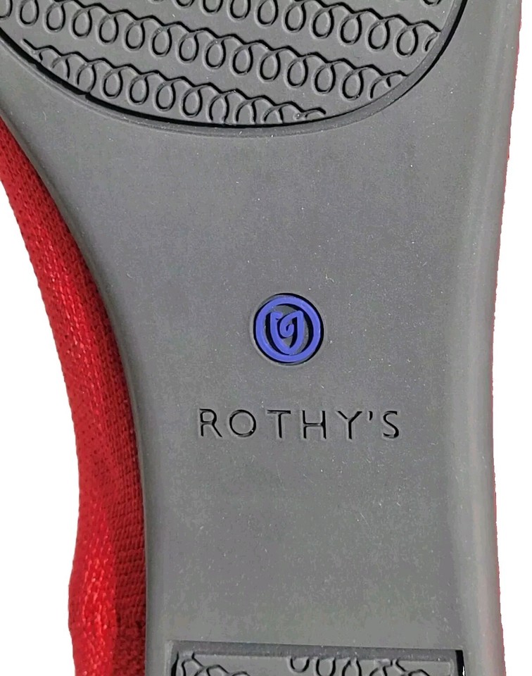 Rothy's Women's Size W 11 Red Shoes Rothys The Point Slip On Comfort ...