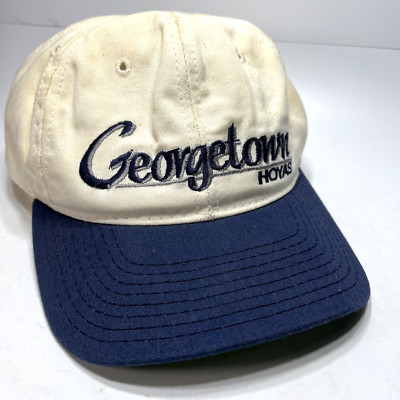 VTG 1984 Georgetown Hoyas Snapback Hat The Game Made In USA - Rare Cap ...