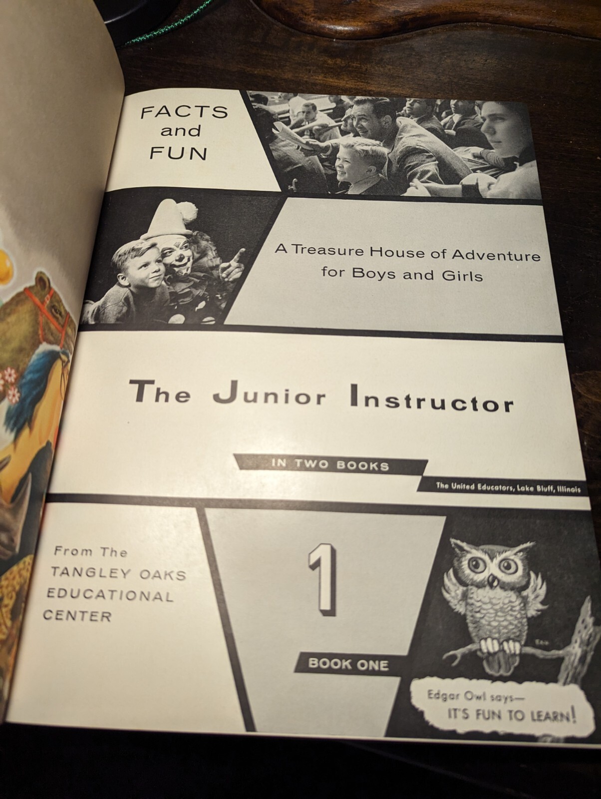 Vintage Children's Books 'The Junior Instructor Book' 1 &2 Hardcover ...