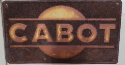 Vintage Metal Cabot Pumping Unit Sign 13 1/4x8 | eBay
