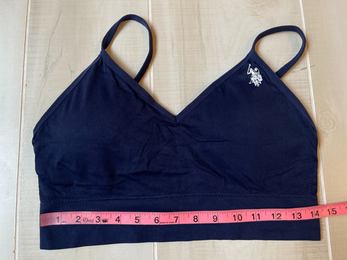 U.S. Polo Assn blue pull on wireless bra size XXL women's | eBay