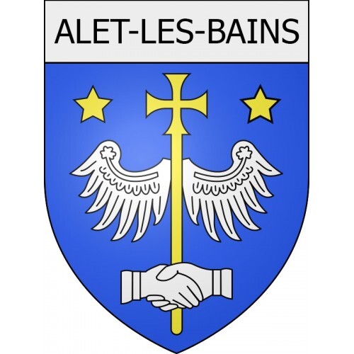 Alet-les-Bains 11 ville Stickers blason autocollant adhésif | eBay