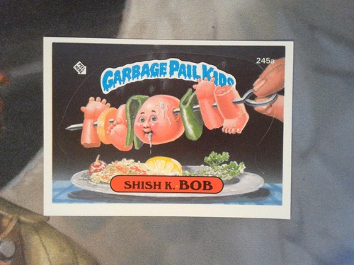 1986 Topps Garbage Pail Kids #245a Shish K. Bob - High Grade - NICE WP1 ...