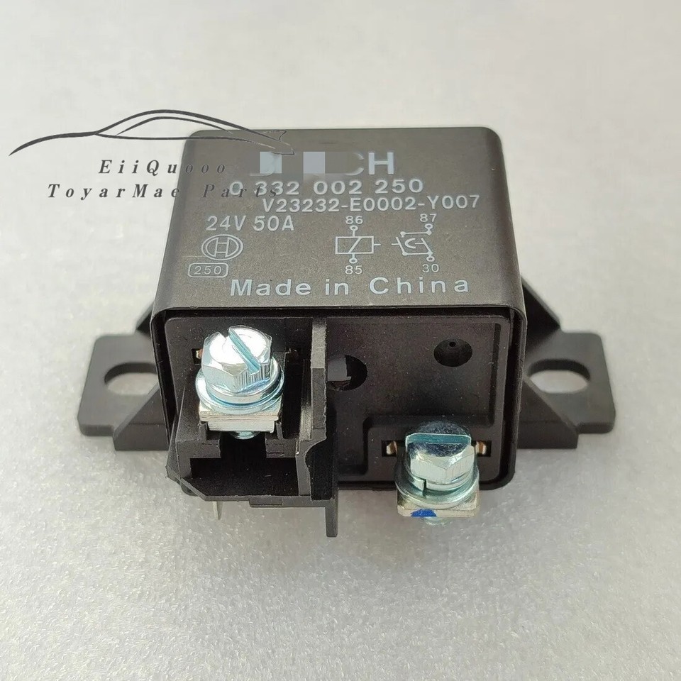 For Excavator relay 0332002250 V23232-E0002-Y007 0332002150 12V 24V | eBay
