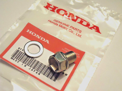 HONDA OIL DRAIN BOLT PLUG CR80 CR85 CR125 CR250 CR480 CR500 TRX ATC 250 ...