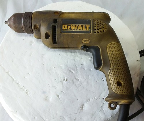 Dewalt D21009 Corded 3/8" Electric Drill Keyless Chuck Good Running VSR ...