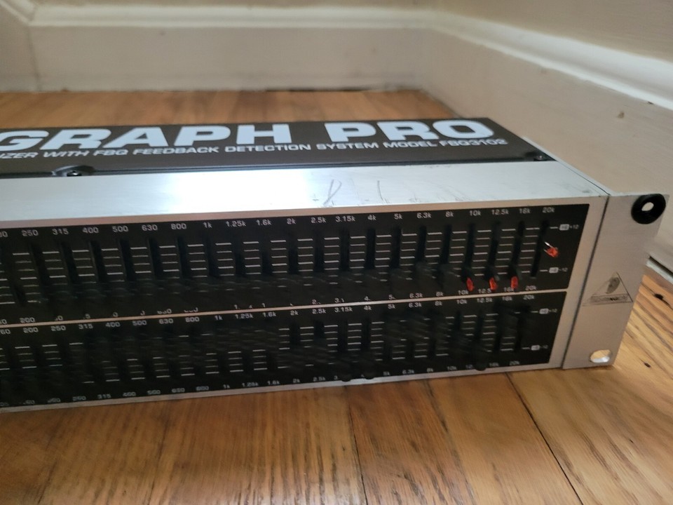 Behringer Ultragraph Pro FBQ3102 31-Band Graphic Equalizer | eBay