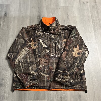 Yukon Gear Hunting Jacket Mens 2XL XXL Brown Camouflage Reversible ...