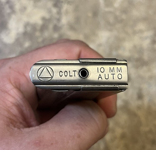 Early Factory Colt Delta Elite 10mm Auto 8 Round Magazine - Stainless ...