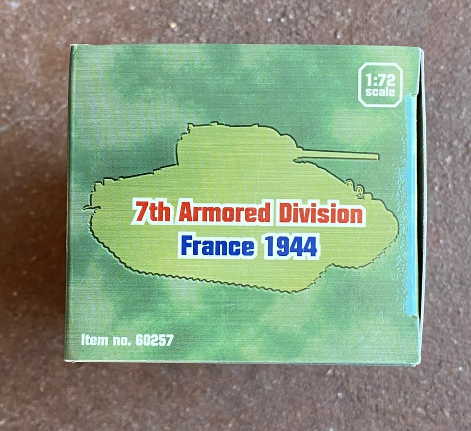 Dragon Armor 1/72 M4A1 Sherman, 7th Armored Division, France 1944 ...