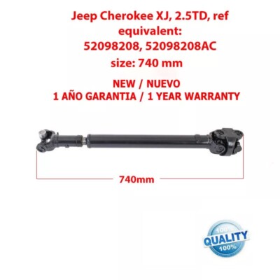 ARBRE DE TRANSMISSION Jeep Cherokee XJ, 2.5TD, 52098208, 52098208AC ...