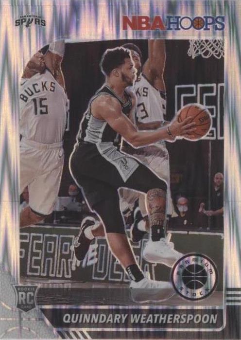 2019-20 Panini NBA Hoops Premium Stock - Quinndary Weatherspoon #236 ...
