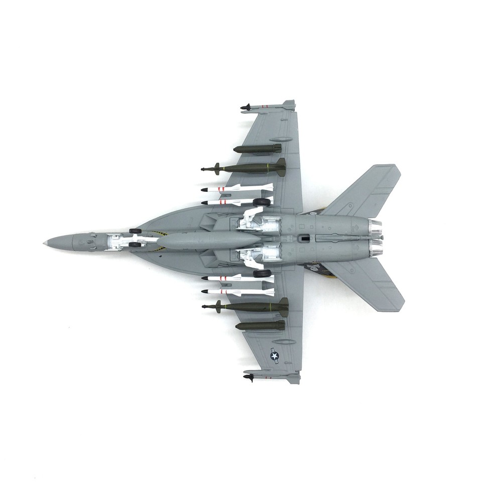 1;100 American F/A-18B Alloy Fighter Aircraft Model Military Ornament ...