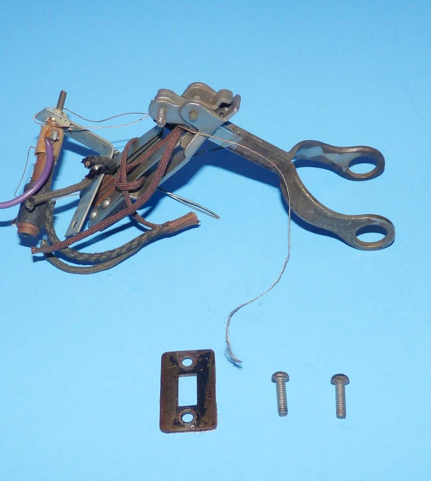 Leich Electric Co. Wall Telephone Hook Switchhook Assembly c 1920 | eBay