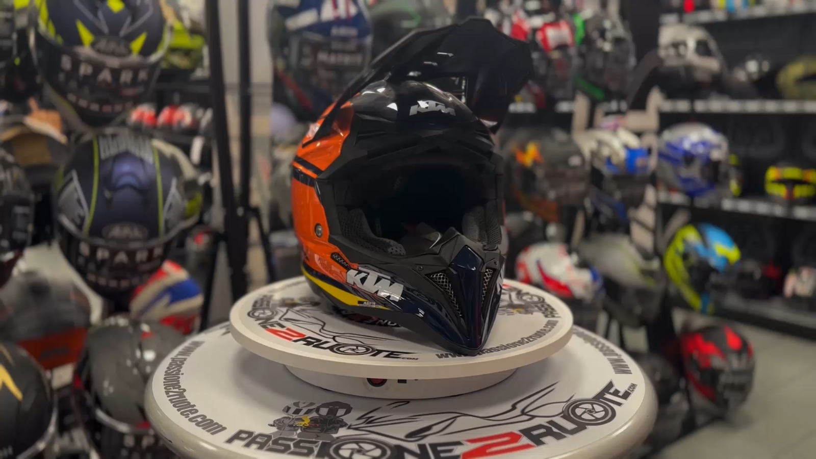 Airoh Aviator 3 KTM TG M Off Road Motorcycle Cross Enduro Motard Helmet ...
