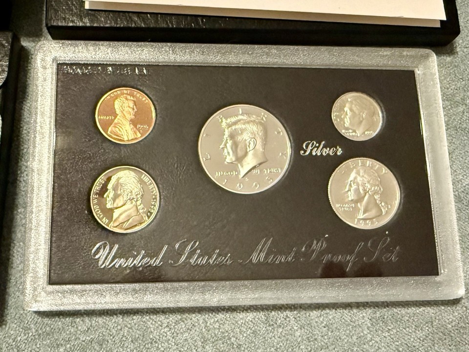 1995 Silver Proof Set U.S. Mint | eBay