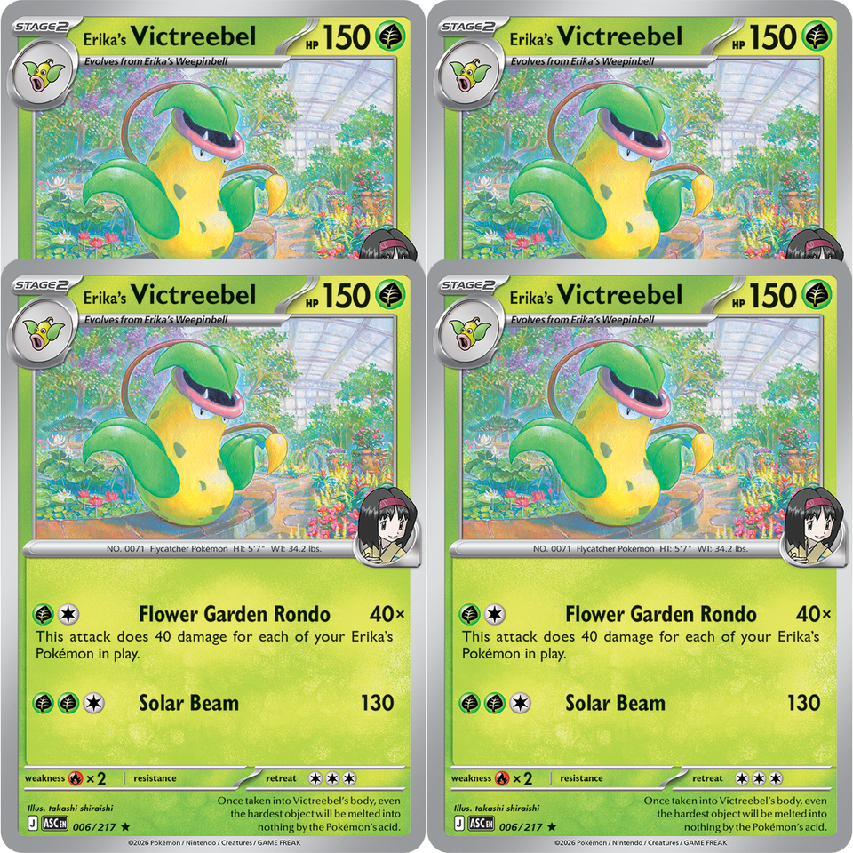 Ascended Heroes Playsets x4 - Pokemon ASC - English TCG Select Cards | eBay