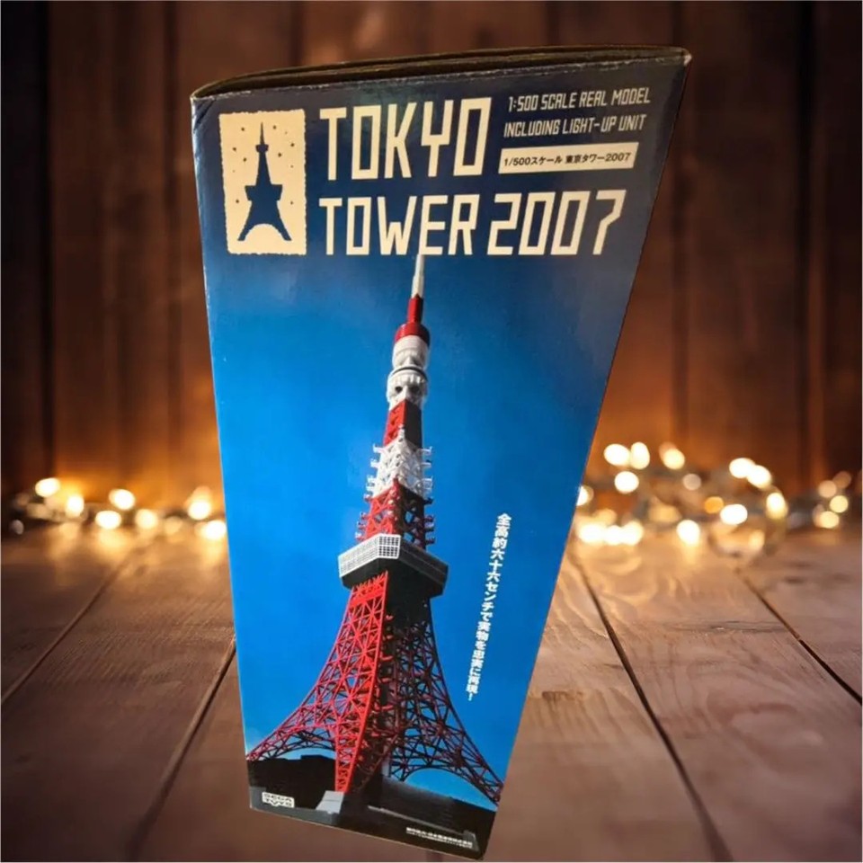 Tokyo Tower 1/500 scale Real model Figure 2007 SegaToys Fs Japan Tested ...
