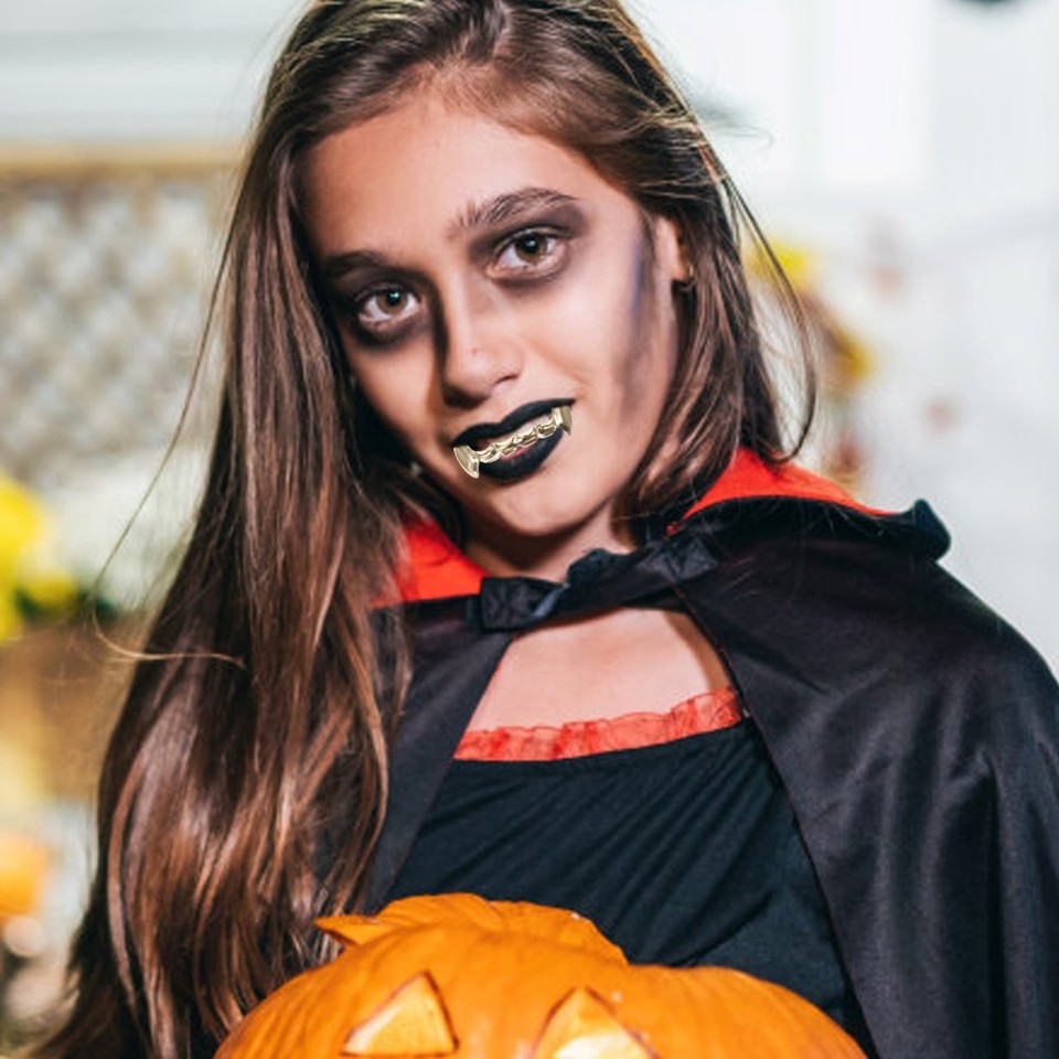 Rapper Costume Accessories Vampire Decorations Halloween Cosplay Prop ...