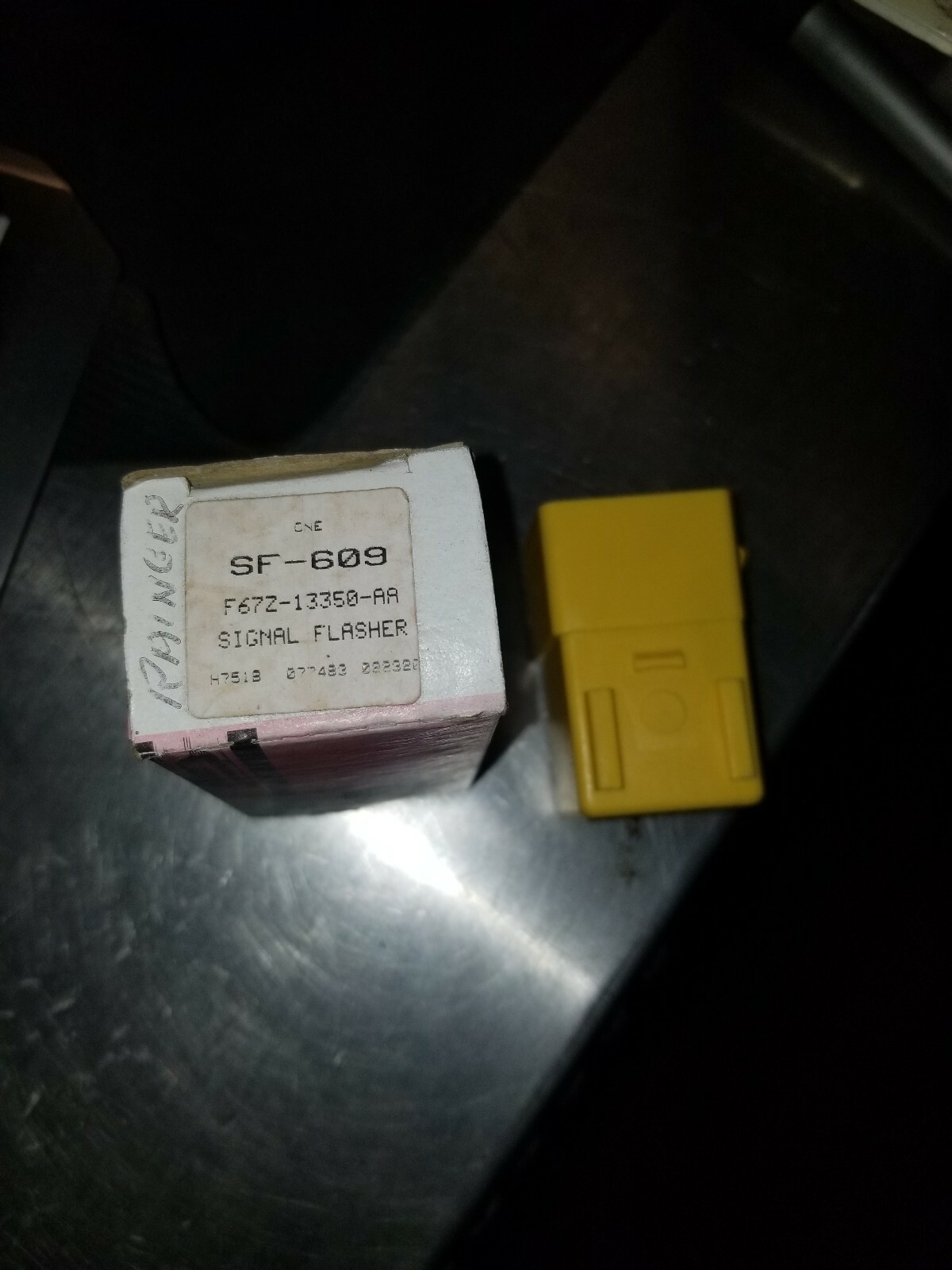 MOTORCRAFT GENUINE PARTS FLASHER PART # SF-609 FORD PART # F67Z-13350 ...