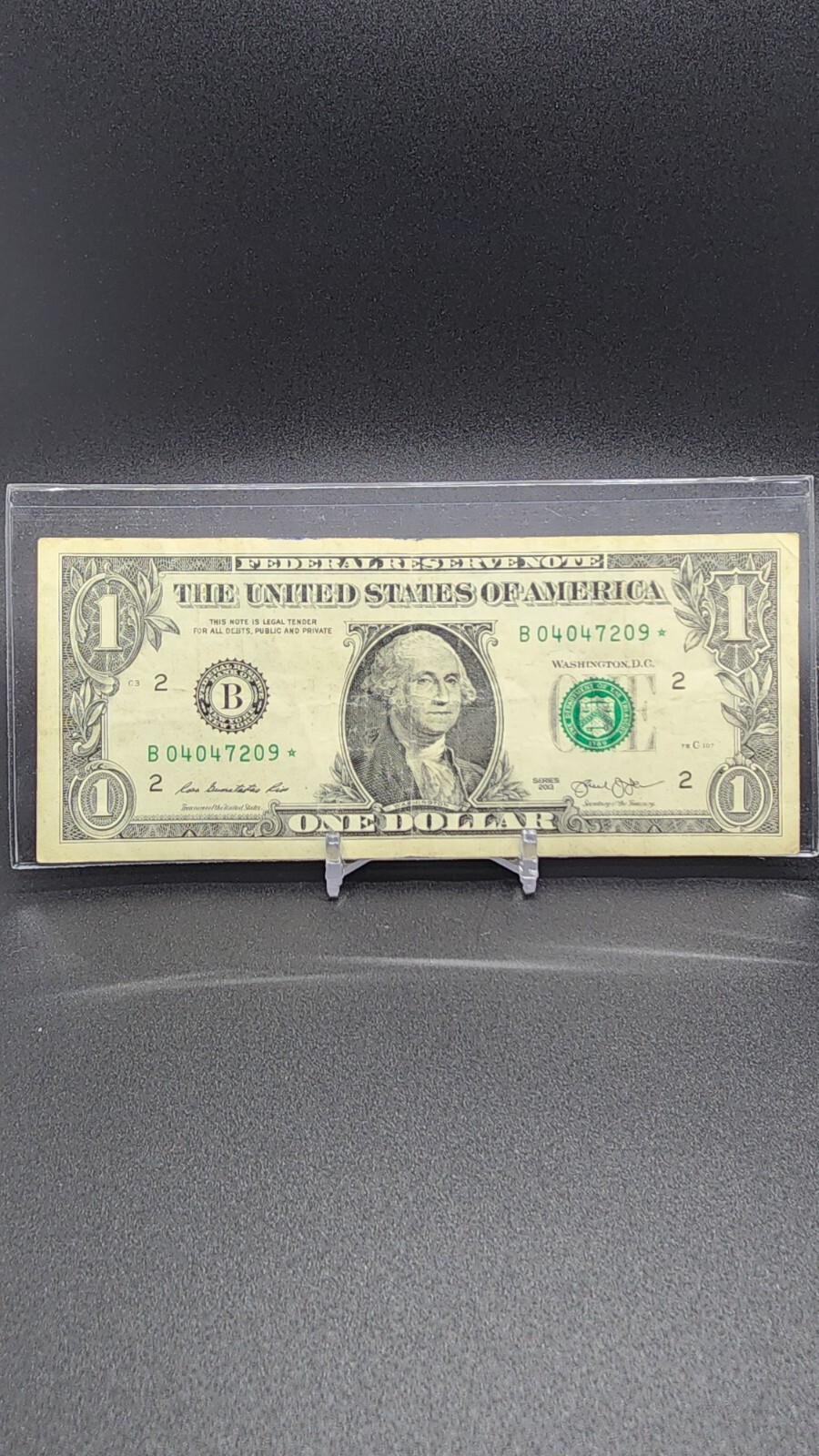 2013 "B" $1 ONE DOLLAR STAR NOTE BILL DUPLICATE SERIES (READ ...