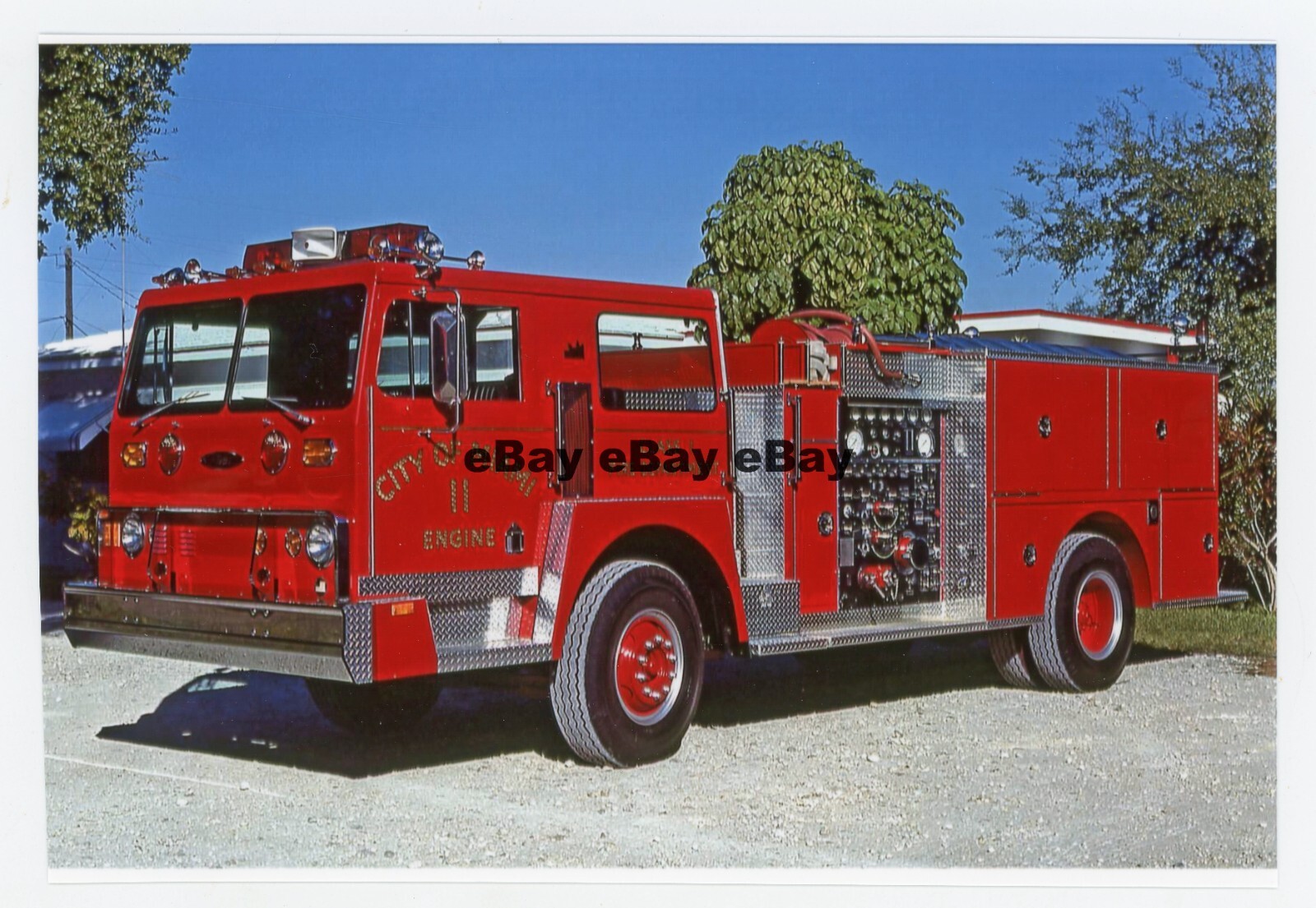 Miami, FL Engine 11 1978 Hendrickson/Pierce Fire Truck Photo | eBay