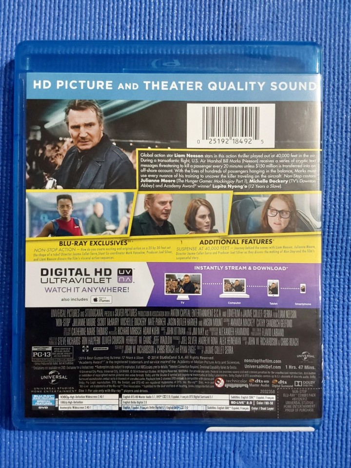 Non-Stop (Blu-ray, 2014) BRU-71 25192184925| eBay