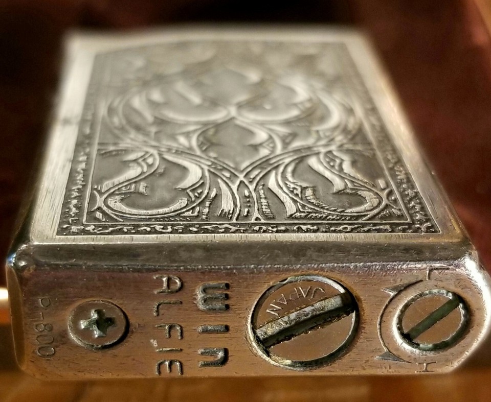 Vintage WIN P-800 ALPHIE Electronic LIGHTER Etched, Japan, Original ...